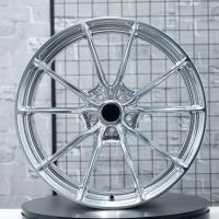 China Hot Style Forged Wheels with Chrome Polished Finish, 17-24 Inch, for Toyota, Volkswagen, Audi, BMW, Porsche; PCD 5x120, 5x112 for sale