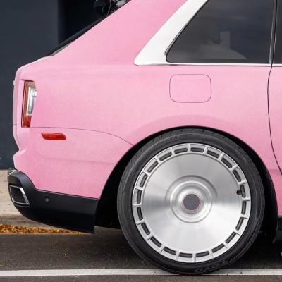China High Quality Lightweight 1-Piece Monoblock Forged 24 Inch 6x5.5 Gloss Black Forged Aluminum Alloy Wheel for SUV for sale