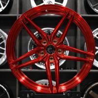 China Factory Direct New Design Deep Concave Forged 22 Inch 5x114.3 Gloss Black Car Rims for Second Hand Cars SUV for sale
