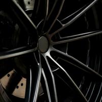 China Custom Forged Wheels 20 Inch 5x120 6061-T6 Aluminum Alloy Gloss Black Monoblock for Porsche 911 Bespoke Design Custom Fitment for sale