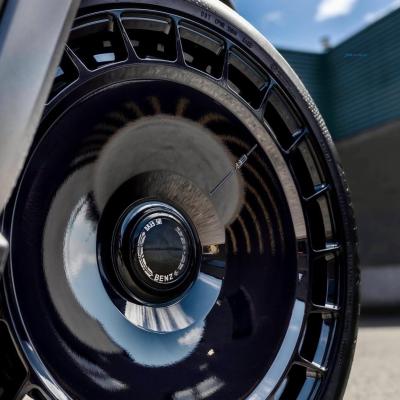 China Factory Direct New Design Deep Concave Forged 22 Inch 5x114.3 Brushed Silver Car Rims for Mercedes C E AMG for sale