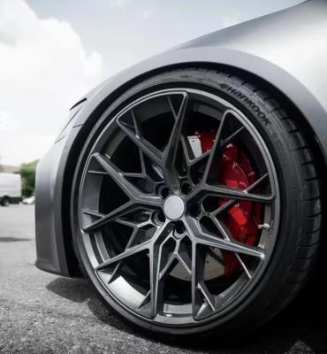 China High Quality New Design 1-Piece Monoblock Forged 20 Inch 4x100 Polished Truck Rims for Second Hand Cars SUV for sale