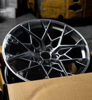 China High Quality New Design 1-Piece Monoblock Forged 20 Inch 4x100 Polished Truck Rims for Second Hand Cars SUV for sale