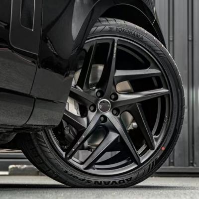 China Custom Hot Sale Deep Concave Forged 20 Inch 4x114.3 Matte Black Monoblock Forged Wheel for Second Hand Cars SUV for sale