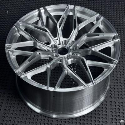 China 1-piece Forged Deep Concave Aluminum Wheels 17-24 Inch 5x112 5x120 5x130 for Porsche Audi BMW Mercedes AMG Car Rims for sale