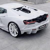 China Bestselling Forged Pure White Wheels in Sizes 18, 19, -24 Inches, Compatible with BMW, Audi, Mercedes-Benz and Cadillac for sale