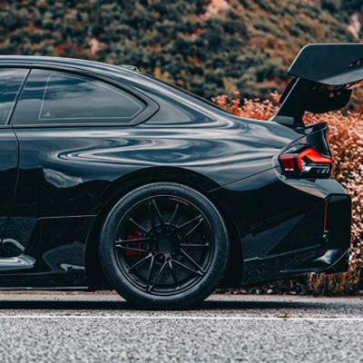 China Factory Custom 1-Piece Style Forged Alloy Wheels New T6061-T6 19-22 Inch Deep Concave Design Black Finish for for Mercedes for sale