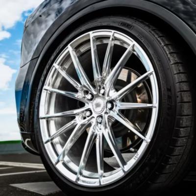 China Lightweight Forged Custom Chrome Aluminum Rim 16 17 18 19 20 21 22 Inch 5x114.3 5x112 5x110 5x120  Forged Wheel for bmw M3 M4 for sale