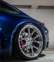 China Monoblock Forged Wheel 20 Inch 5x127 6061-T6 Aluminum Alloy Chrome Polished for Chevrolet Camaro Bespoke Design Custom Fitment for sale