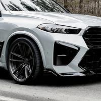 China Custom New Staggered Concave Forged Monoblock Aluminum Alloy Wheels 17-21 Inch Black Finish for X5/X6/M2/M3 Passenger Cars for sale