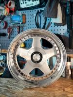China 5 SpokeTwo Pieces Forged Wheels 5x114.3 5x120 5x112 Concave Passenger Car Rims 18 19 20 22  Inch Custom Alloy Wheel Match for sale