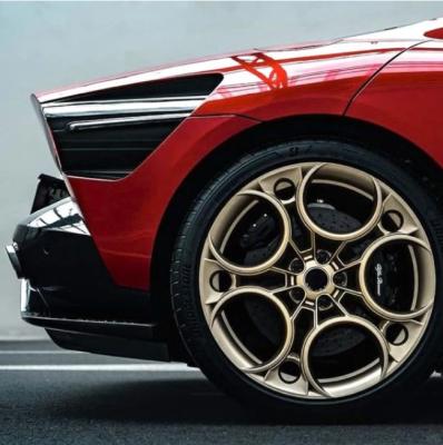 China Custom 1-Piece Forged Aluminum Alloy Wheels 18-22 Inch PCD 5x112/114.3/120 Finish for HR FF10 Audi RS6 S4 Mercedes BENZ BMW for sale