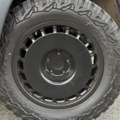 China 6061-T6 Forged Wheel 24 Inch 8x170 Billet Aluminum Matte Black for RAM 3500 Silverado 2500 Truck Custom Fitment Custom Offset for sale