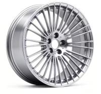 China One Piece Forged Wheel 19 Inch 5x114.3 6061 Aluminum Alloy Brushed Silver Billet for Lexus IS Luxury Custom Made Custom Fitment for sale