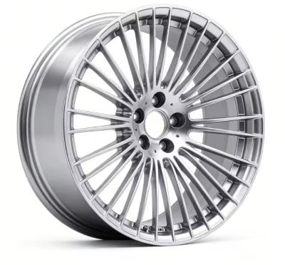 China One Piece Forged Wheel 19 Inch 5x114.3 6061 Aluminum Alloy Brushed Silver Billet for Lexus IS Luxury Custom Made Custom Fitment for sale