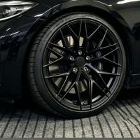 China Monoblock Forged Wheel 20 Inch 5x100 6061 Aluminum Alloy Matte Black CNC Machined for Audi TT A5 Bespoke Design Custom Fitment for sale