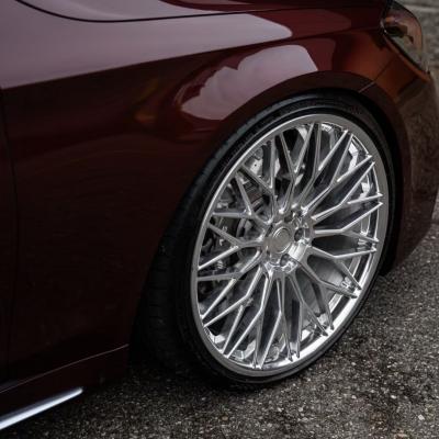 China 6061-T6 Forged Wheel 24 Inch 8x170 Billet Aluminum Chrome CNC Machined for Chevrolet Silverado 2500 Custom Offset Custom Spec for sale