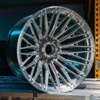 China High Quality New Design 1-Piece Monoblock Forged 20 Inch 4x100 Polished Truck Rims for Second Hand Cars SUV for sale
