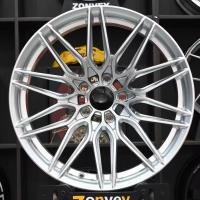 China High Quality Hot Sale Deep Concave 24 Inch 8x6.5 Brushed Silver Monoblock Forged Wheel for Second Hand Cars SUV for sale