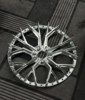 China Custom Hot Sale 2-Piece Forged 19 Inch 5x100 Matte Black Passenger Car Wheels & Tires for Tesla Model 3 Model Y for sale