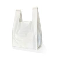China AISUN Customize Printed  Direct Factory Sale 100% Biodegradable PLA PBAT Compostable Shopping Bags for supermarket for sale