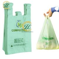 China Certified Home Biodegradable Shopping Bag Green For Retail for sale