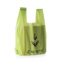 China Astm D6400 Certified Compostapak Bin Liners Compostable Polybags Custom for sale
