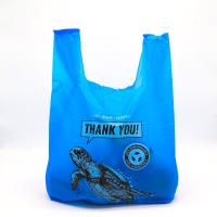 China Hdpe Biodegradable Shopping Bag Compostable Compost Bags for sale