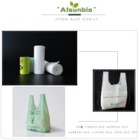 China Packaging As4736 Compostable Food Bags With Handles Pe Plastic Poly Material for sale