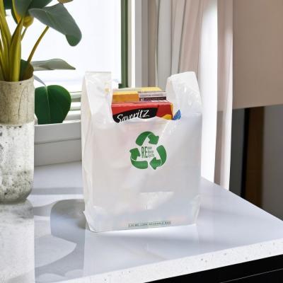 China PLA Compostable Biodegradable Cellulose Bags Tshirt For Supermarket for sale