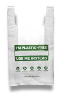 China 100% Compostable Biodegradable Shopping Bag PLA For Food Fruit BPI Certified for sale