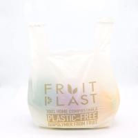 China 100% Compostable Biodegradable Shopping Bag Green Blue White OEM for sale