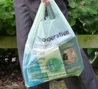 China Bioplastic Eco Friendly Packaging Bags Home Compostable Bags ASTM6400 for sale