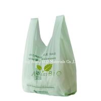 China OEM Biodegradable Shopping Bag PBAT PLA Cornstarch EN13432 Standard for sale