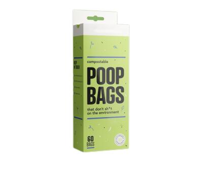 China AISUN High Standard  Multicolor Flat Biodegradable Pet Canine Waste Bags For pets for sale