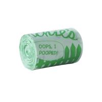 China Plastic Cornstarch Compostable Polybags Biodegradable Poop Bags For Small Dogs for sale