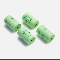 China Printed Biodegradable Plastic Dog Poop Bags for Pet Cleaning & Grooming for sale