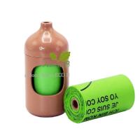 China Customized Compostable Dog Poop Bag Biodegradable Pet Waste Bags D6400 En13432 for sale