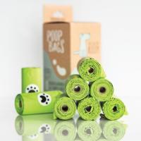 China Poly Compostable Poop Bags For Household BPI Certified for sale