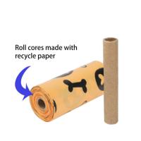China Sustainable Certified Compostable Dog Poop Bags Biodegradable Poly Bags OEM 15Micron for sale