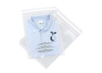 China Cornstarch Biodegradable Garment Bag Clothing Garment Poly Bags for sale