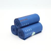 China AISUN Green Compostable Bin Liners Garbage Packaging Bags for sale