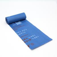 China AISUN Green Compostable Bin Liners Garbage Packaging Bags for sale