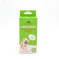 China Biodegradable Compostable Poo Bags For Dog Waste Green OEM for sale