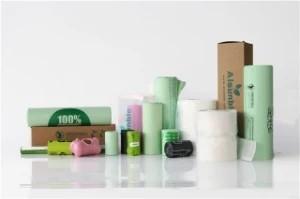 China Customized Large Biodegradable Poop Bags For Humans 7mic 8mic for sale
