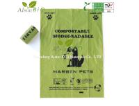 China Environmentally Friendly Biodegradable Garbage Bag For Pet Waste Poo Corn Starch for sale