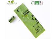 China Environmentally Friendly Biodegradable Garbage Bag For Pet Waste Poo Corn Starch for sale