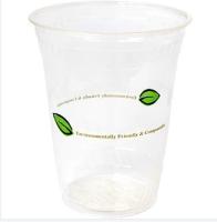 China 16 Oz Beverage Biodegradable PLA Cups Odm For Wedding for sale