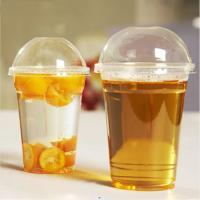 China 16 Oz Beverage Biodegradable PLA Cups Odm For Wedding for sale