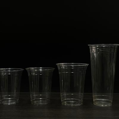 China Bio Degradable plastic Environmentally Friendly Disposable Cups Single Wall ODM for sale